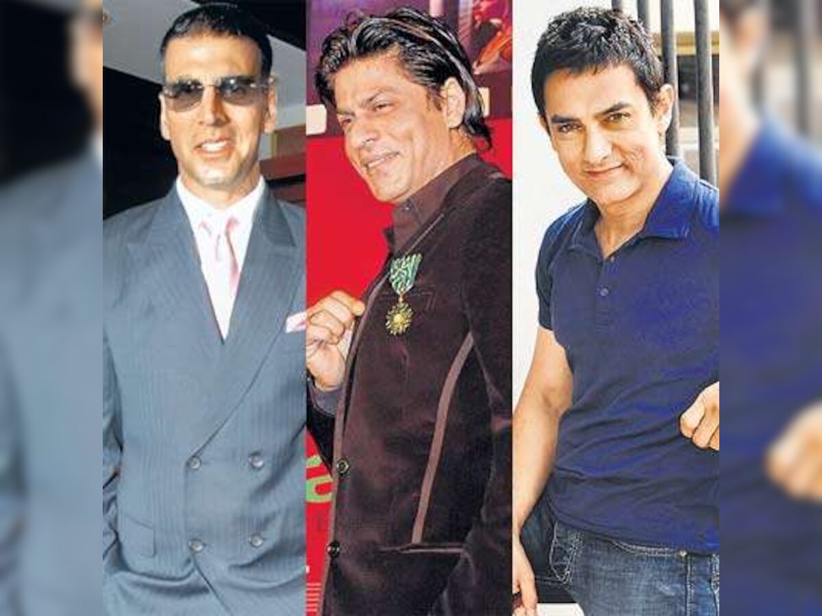 Bollywood’s priciest trio: Amir, SRK, Akshay