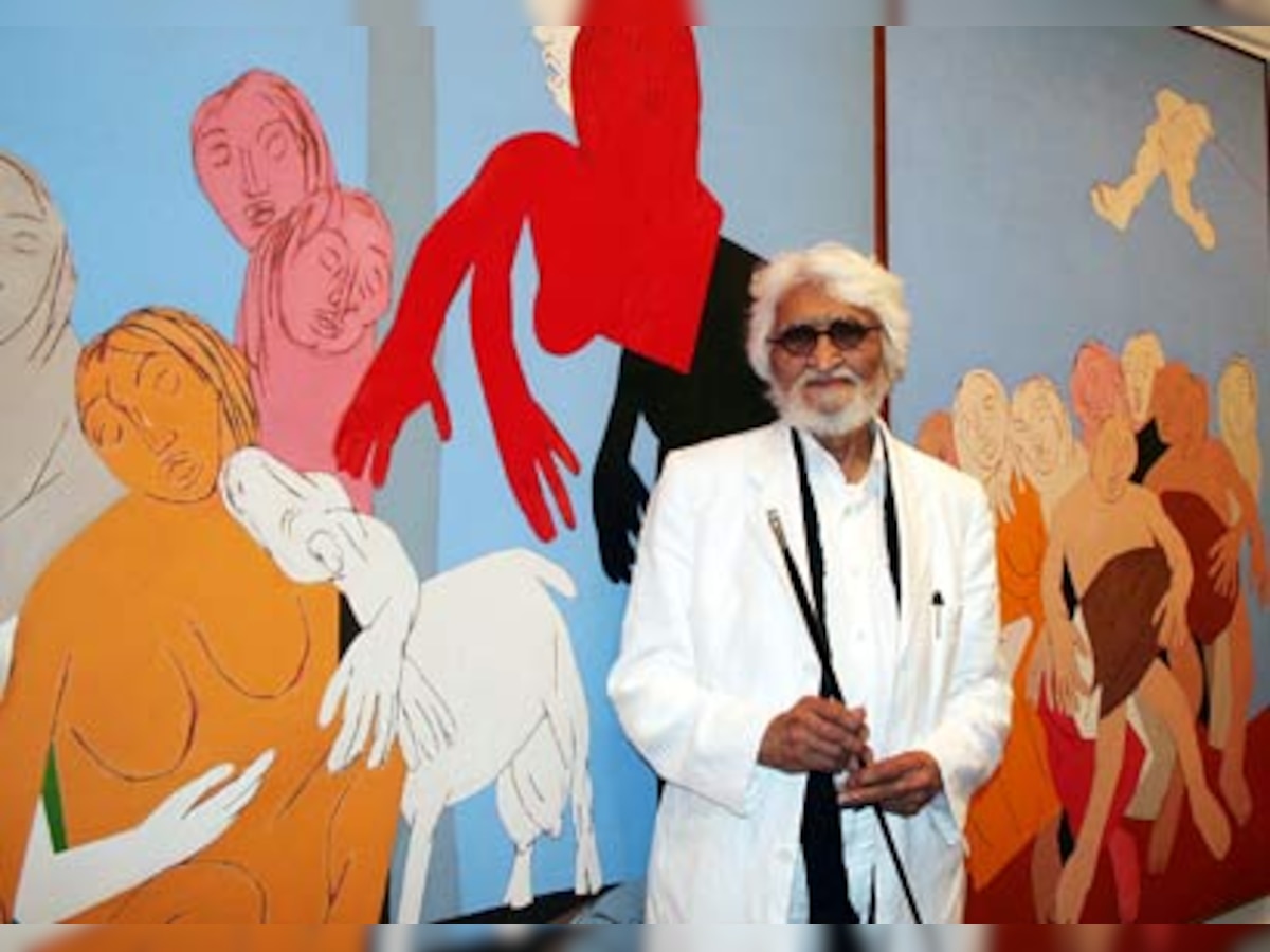MF Husain's iconic paintings