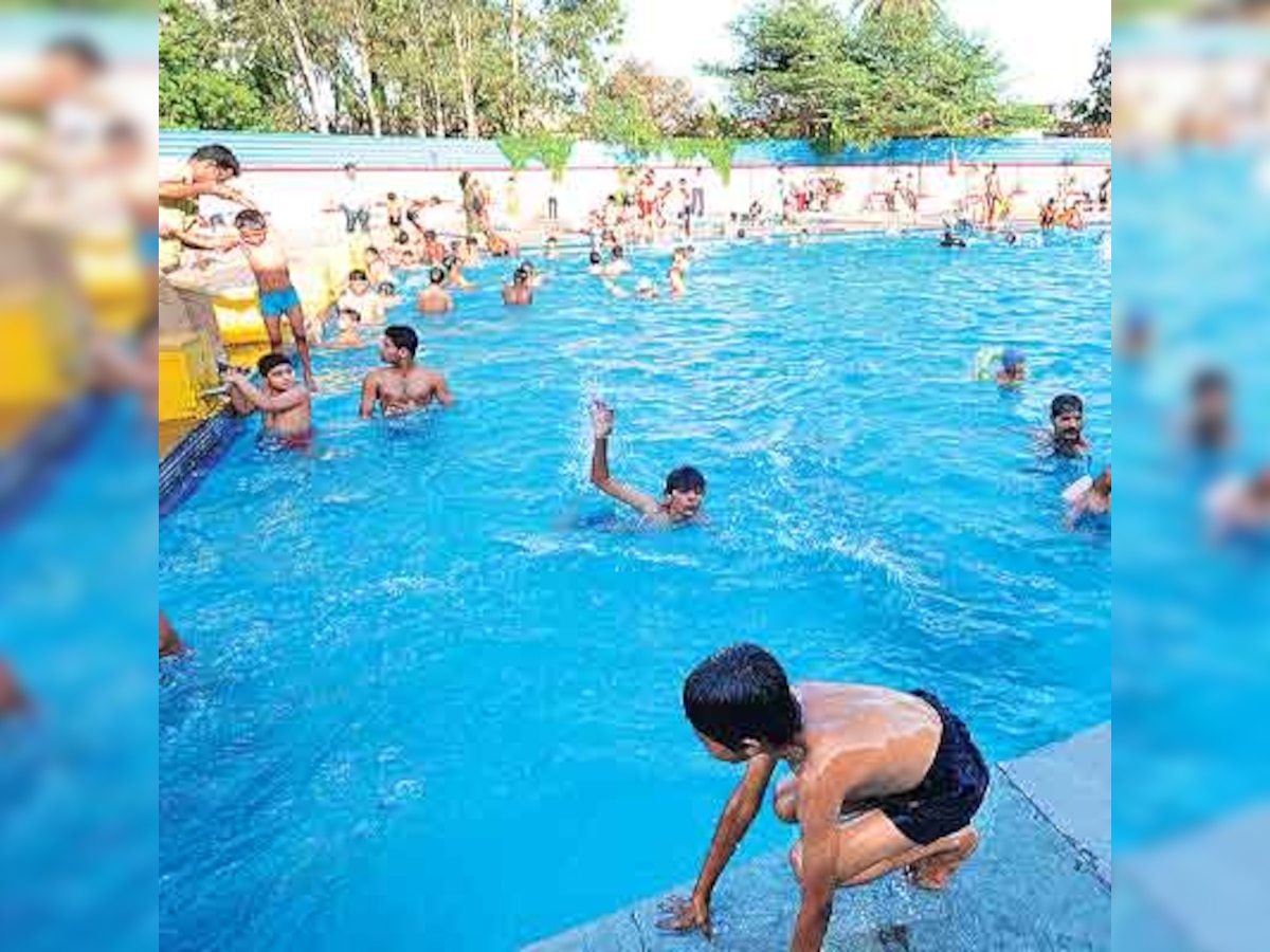 At PCMC pools, you're on your own