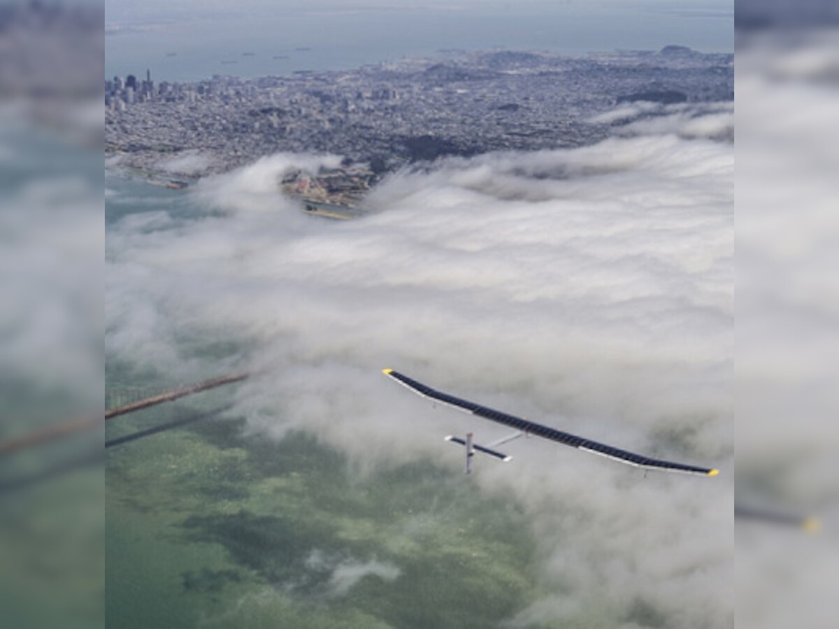 Spindly-looking solar-powered plane flies from San Francisco to Phoenix