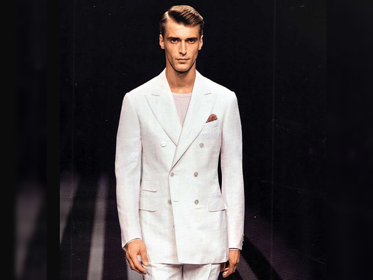 Swagger in a double-breasted suit!