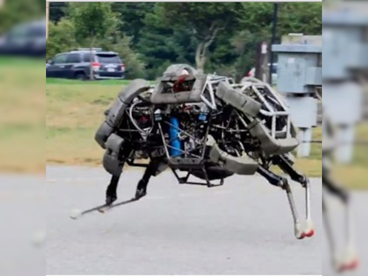 WildCat is the latest four-legged galloping robot from Boston Dynamics ...