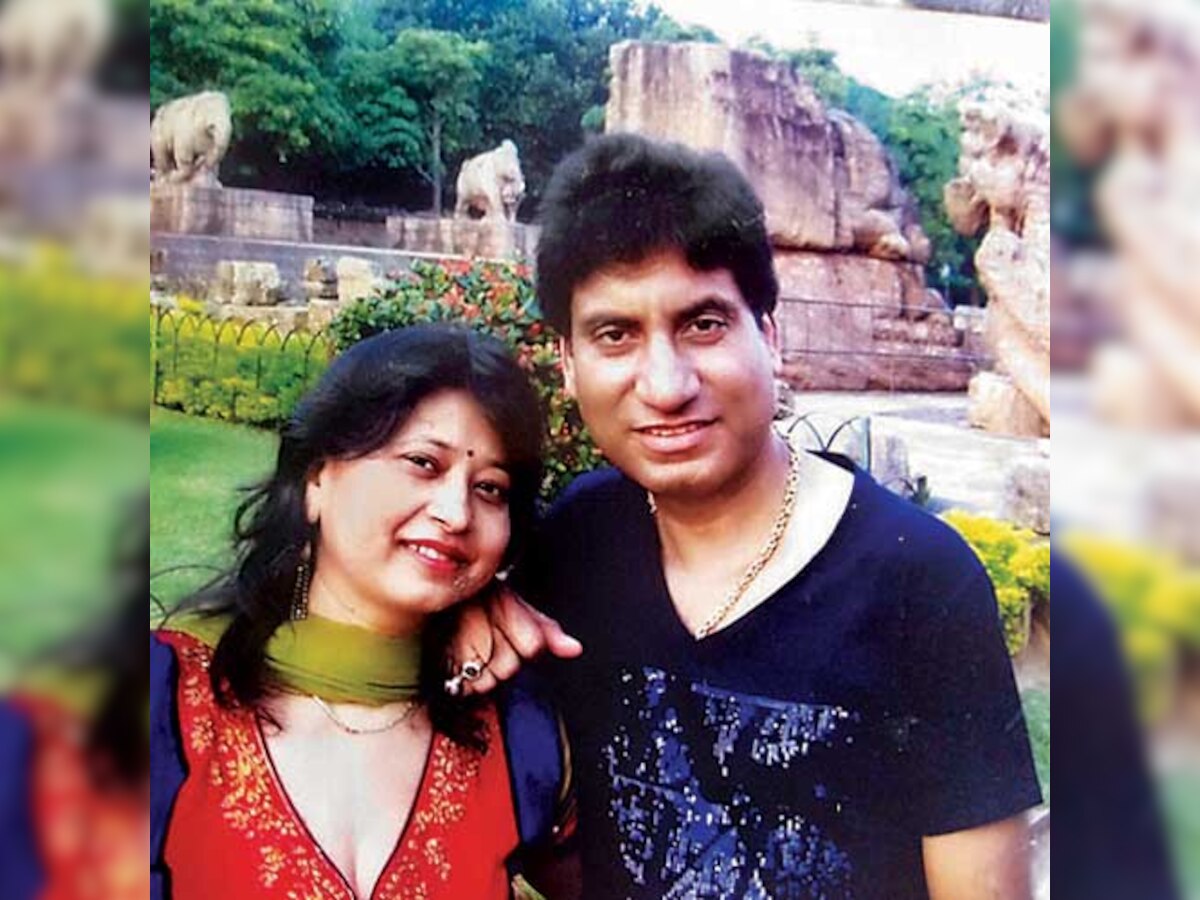 Funnyman Raju Srivastava and chef Ripudaman Handa in 'Nach Baliye 6'