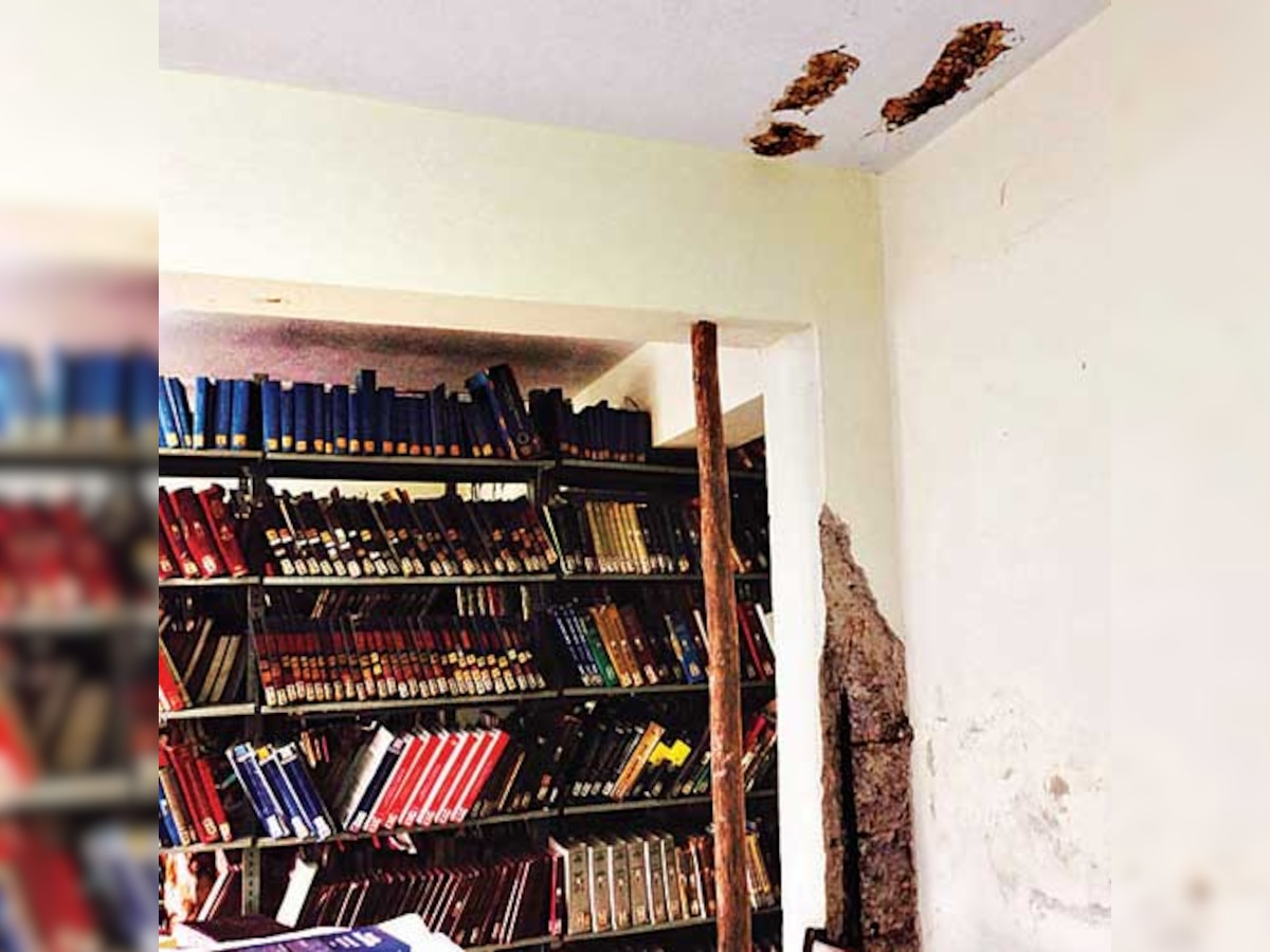 One year and counting, officials skip dilapidated Mumbai University library