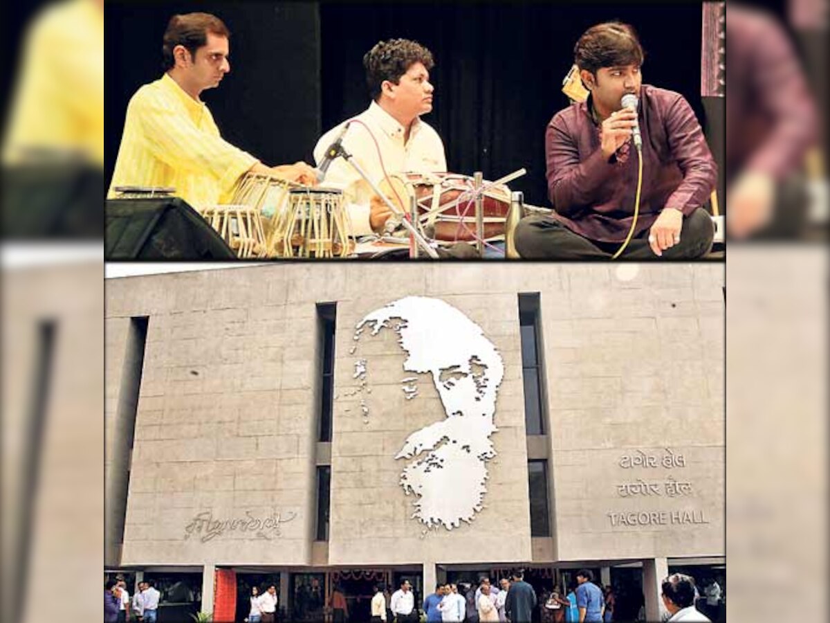 Renovated Rabindranath Tagore Hall at Paldi too costly for theatre