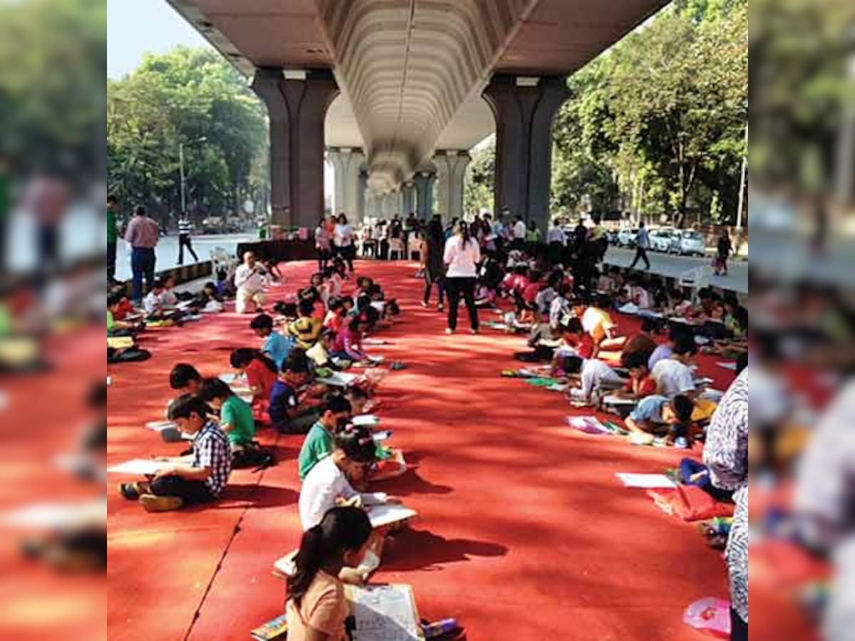 Matunga reclaims space under flyover, shows way