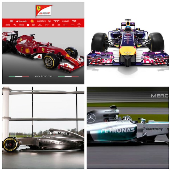 Meet the 2014 F1 cars: From Ferrari to Red Bull to McLaren