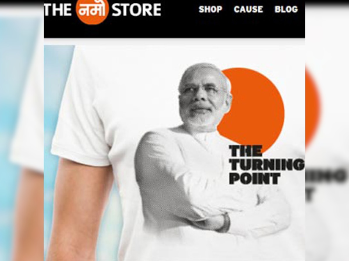 Now an online store selling Narendra Modi merchandise called The NaMo store