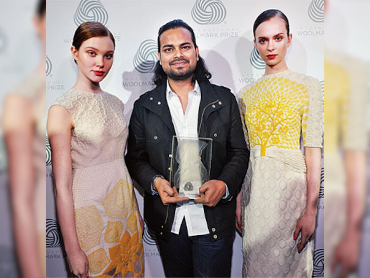 I dedicate it to craft people and handloom weavers: Designer Rahul Mishra