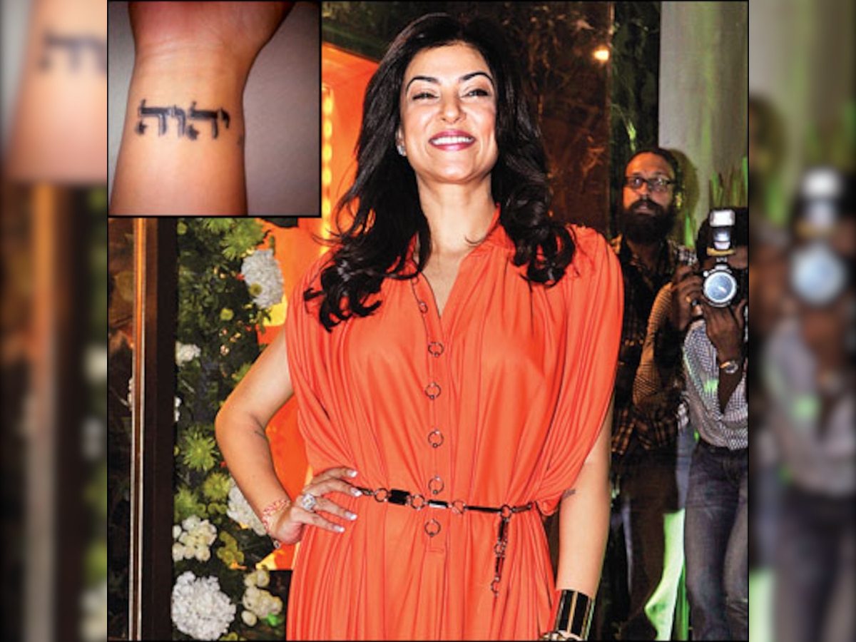 Sushmita Sen gets her seventh tattoo that reads, 'I AM'