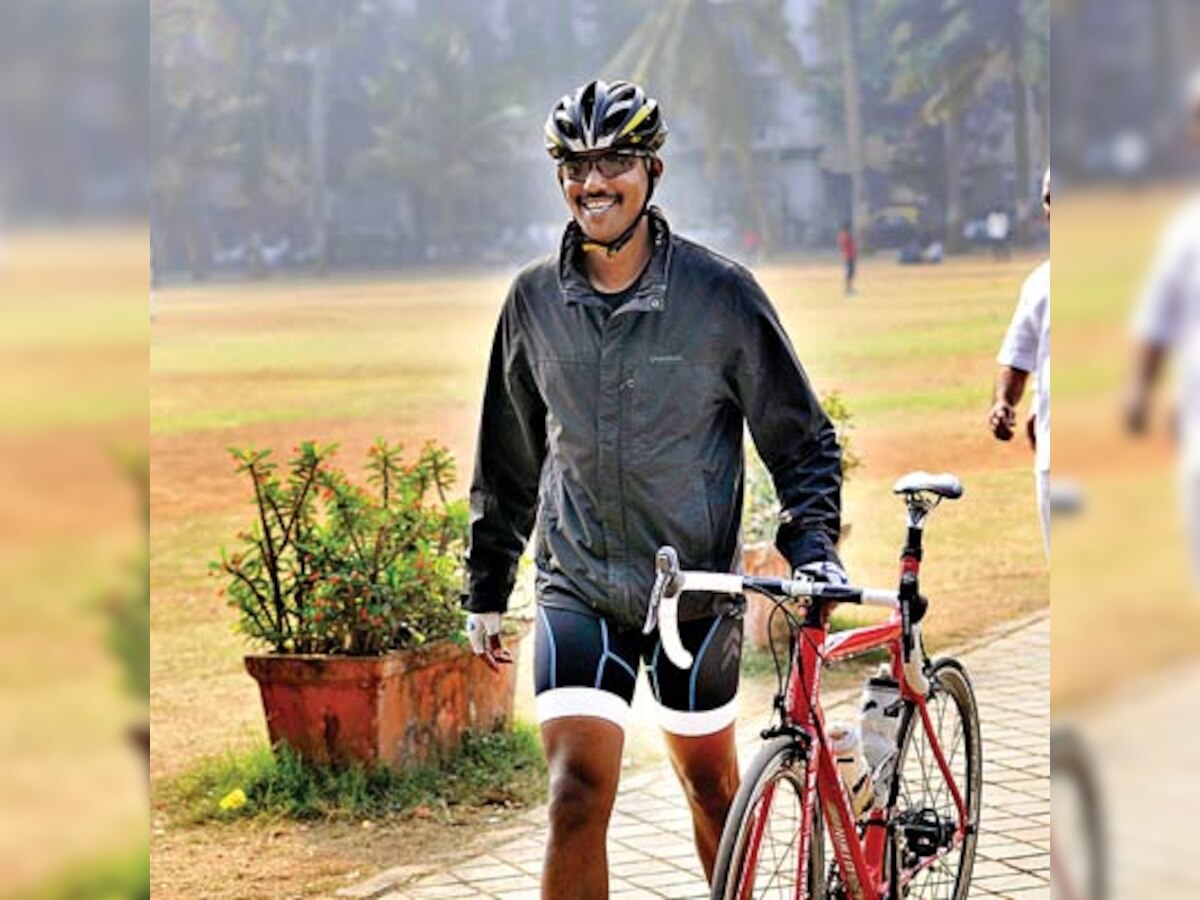 Mumbai's own Sumit Patil all set to cycle his way to California