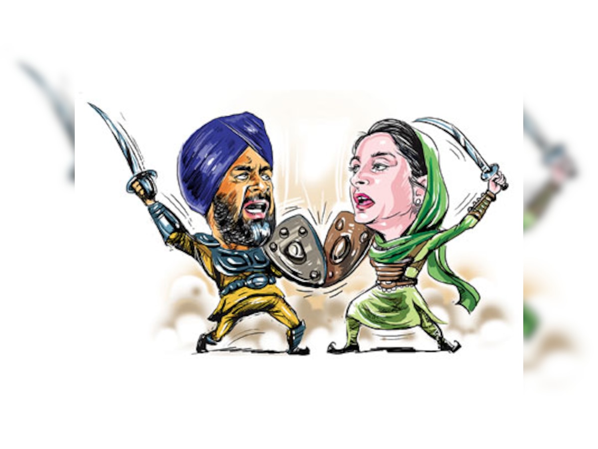 A battle between two headstrong Harsimrat Kaur Badals