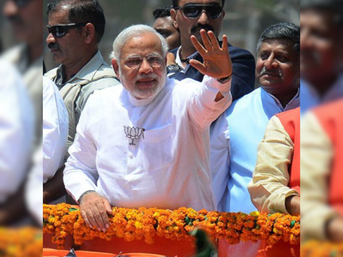 Congress trying to hide in the bunker of secularism: Narendra Modi