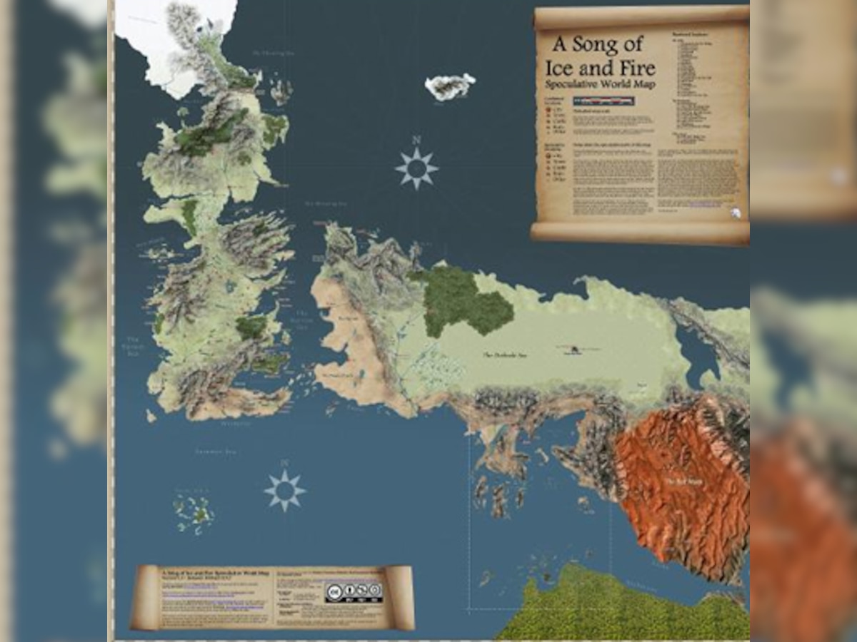 'Game of Thrones' interactive map allows you to explore the Seven Kingdoms