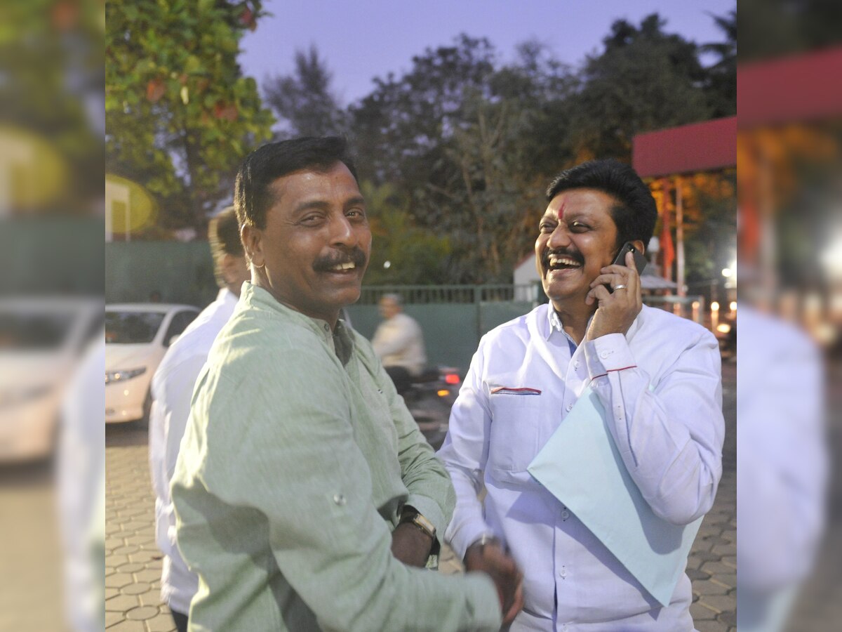 Anil Shirole leading, the mood at the Congress office looks grim in Pune