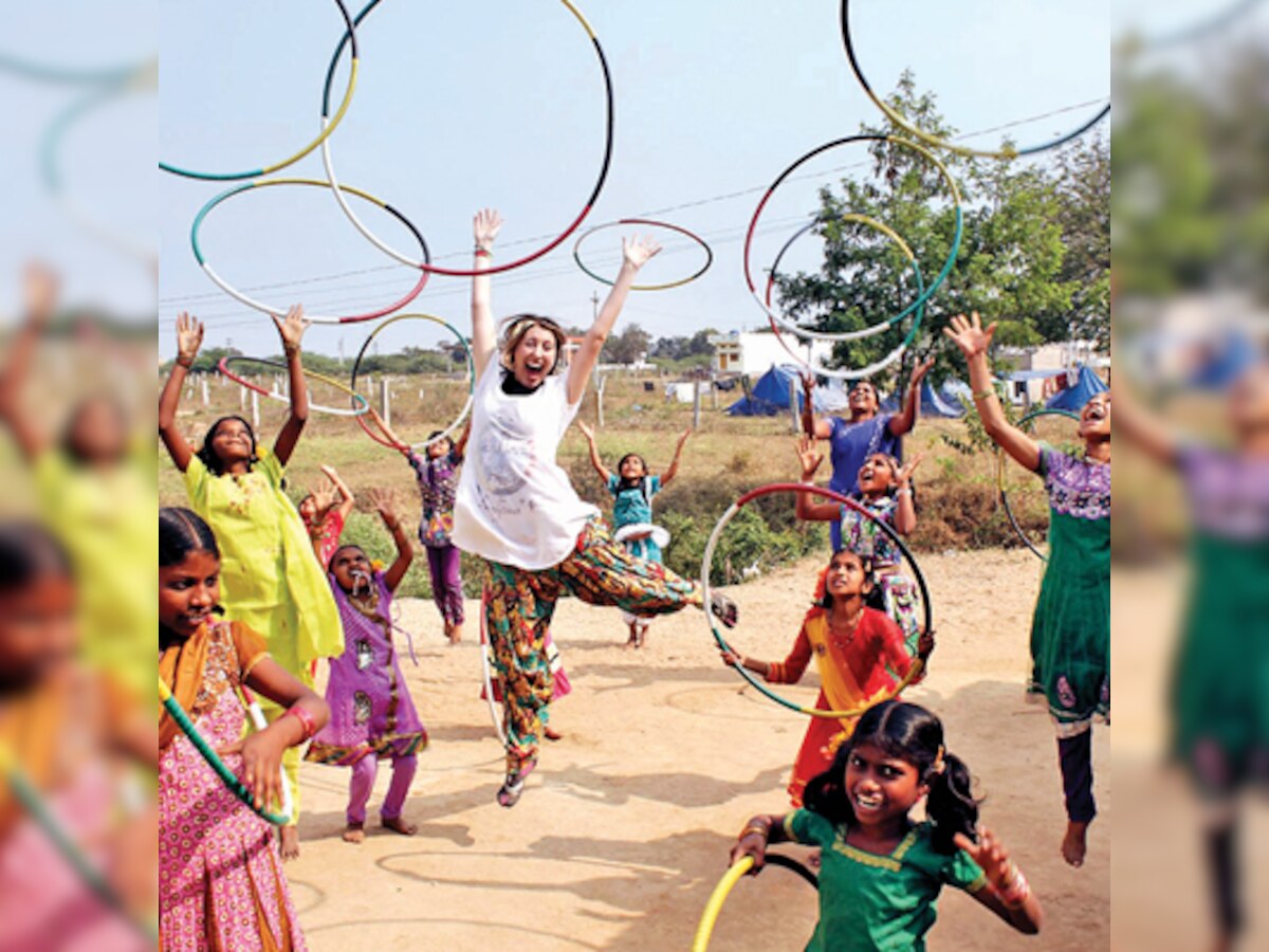Hooping the way to happiness