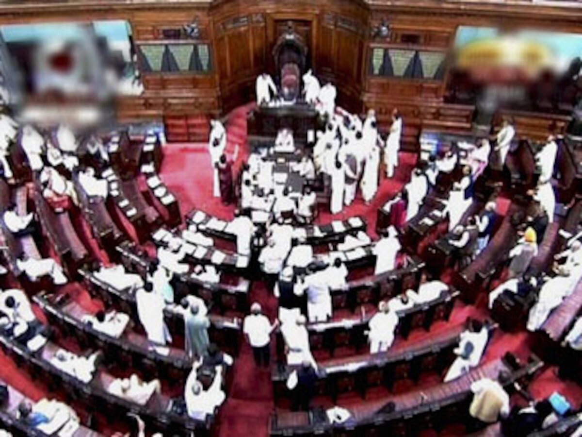 Opposition Stalls Rajya Sabha On Gaza Issue House Adjourned Twice