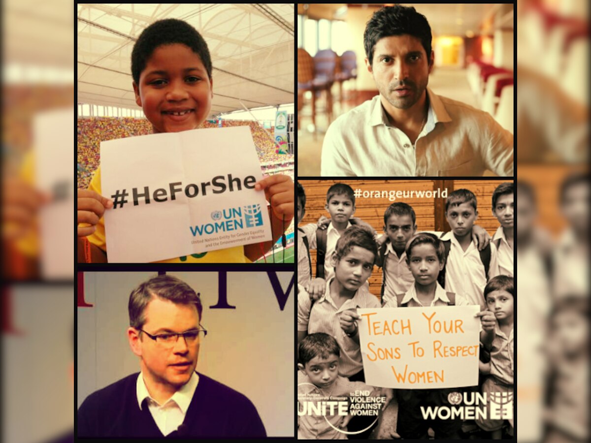 Can men embrace feminism? #HeForShe - UN's all-male campaign for women ...