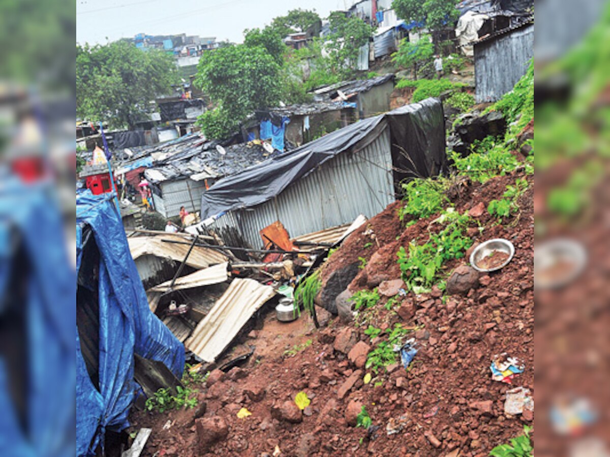 Landslide at Chembur claims six-year-old's life, injures slum-dwellers