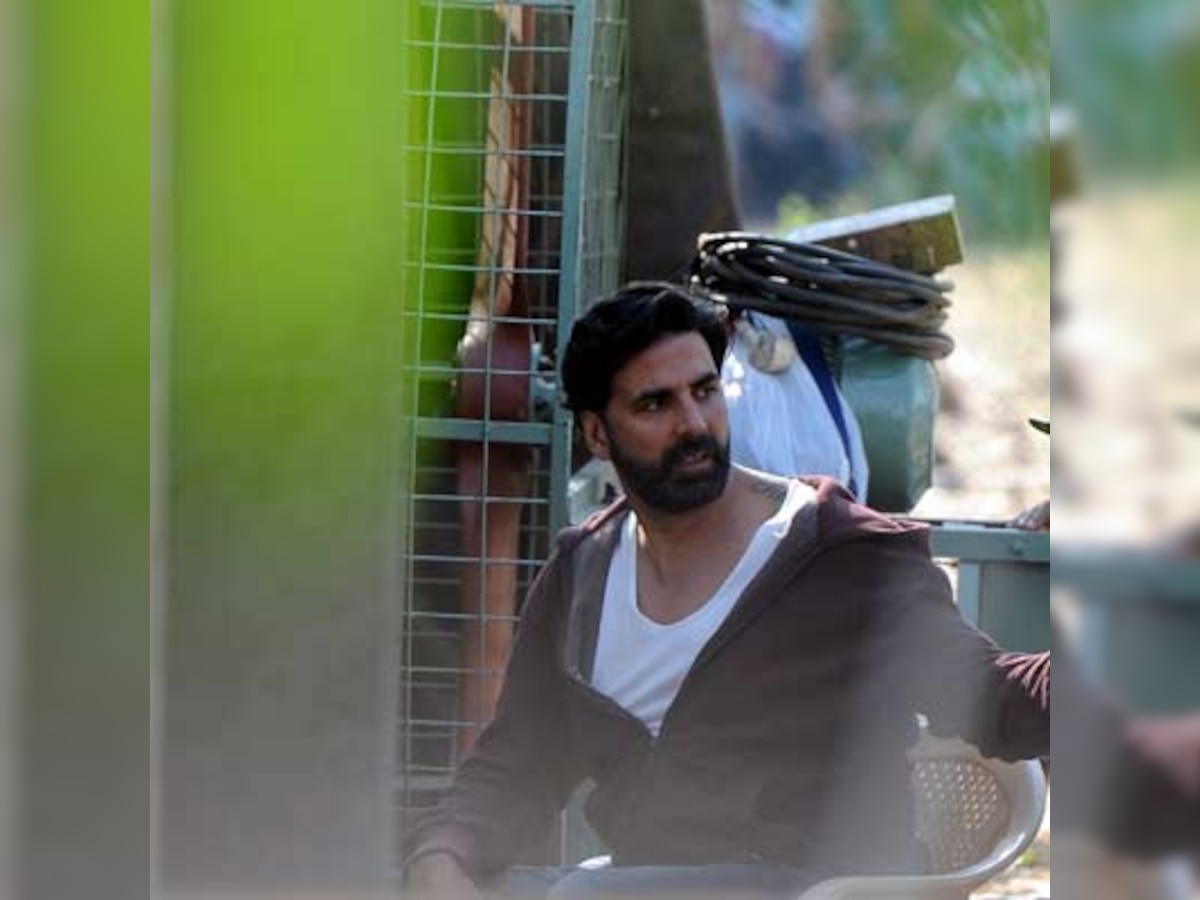 Akshay Kumar shows his patriotic side!