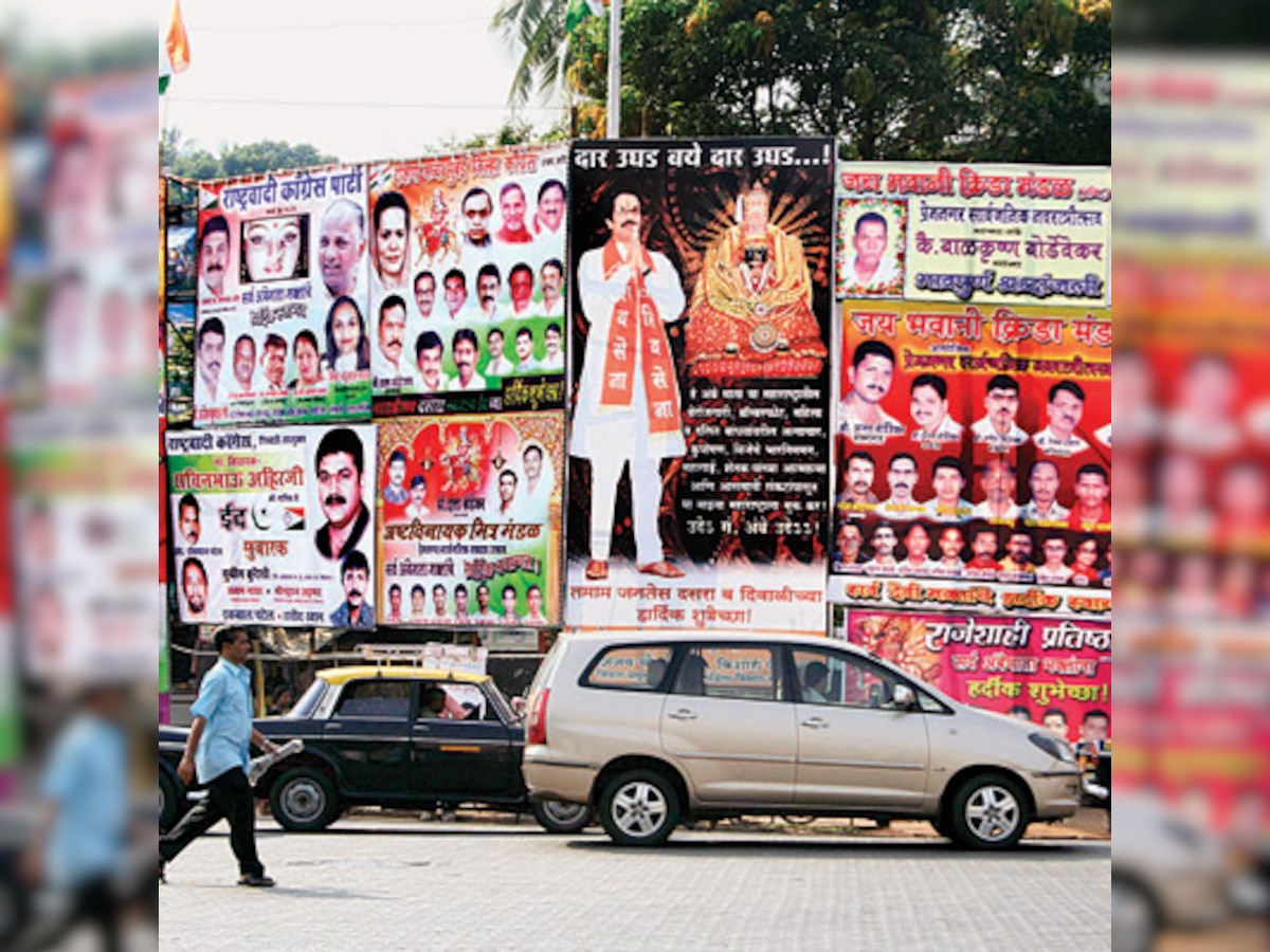 No political banners in public space even with permission, warns BMC