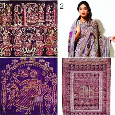 Invoking the magic of a lost weave: A Baluchari sari exhibition in Mumbai