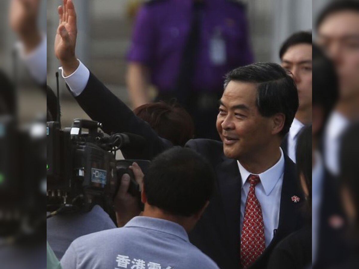 Chinese government approves of Hong Kong chief executive Leung Chun-ying
