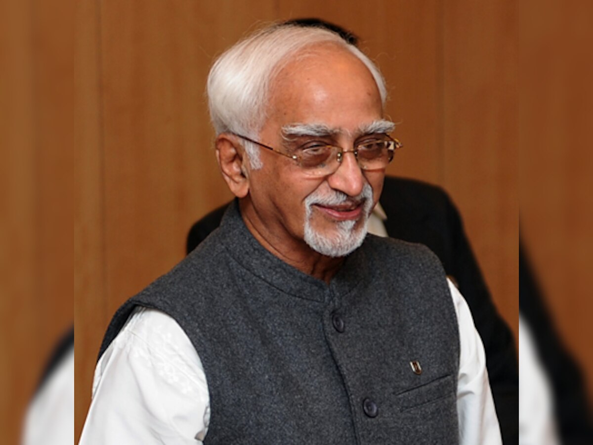 Vice President's office clarifies row over Ansari not saluting during ...
