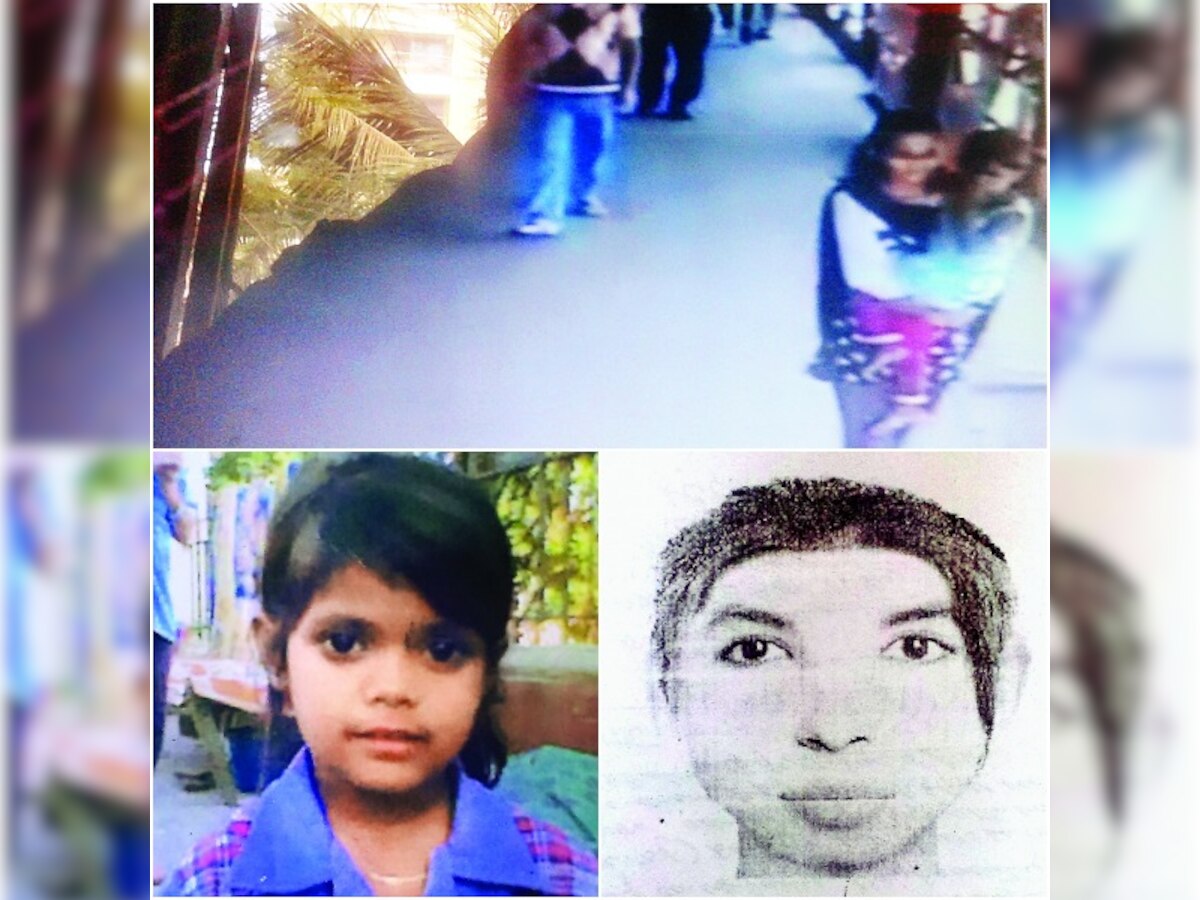CCTV footage show young woman behind kidnap of girl