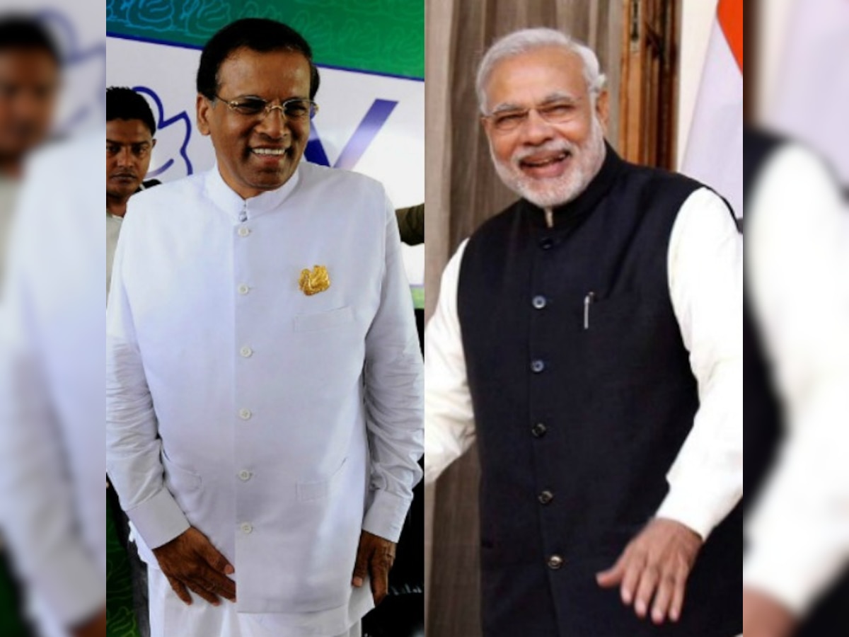 Sri Lankan President Maithripala Sirisena to hold talks with PM Narendra Modi