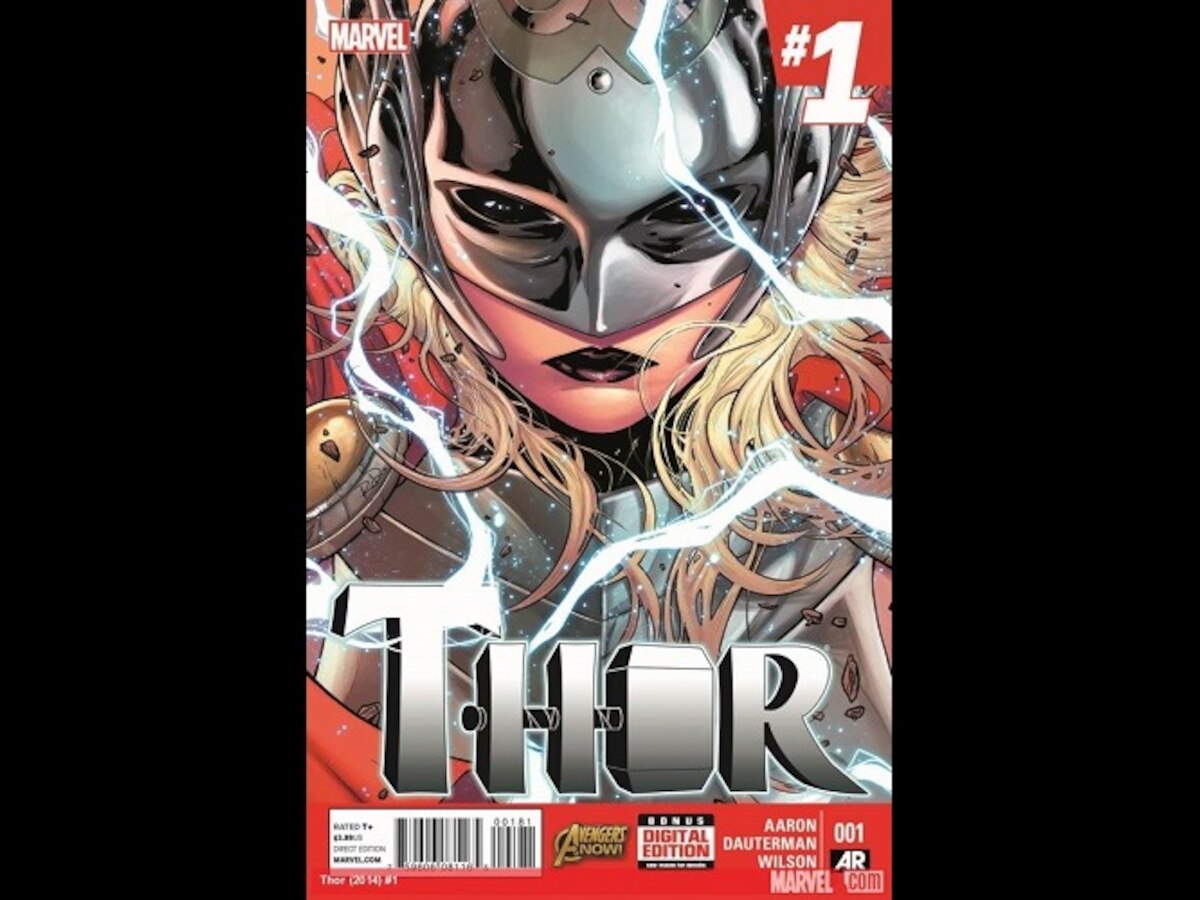 Female 'Thor' comic book beats original male version in sales