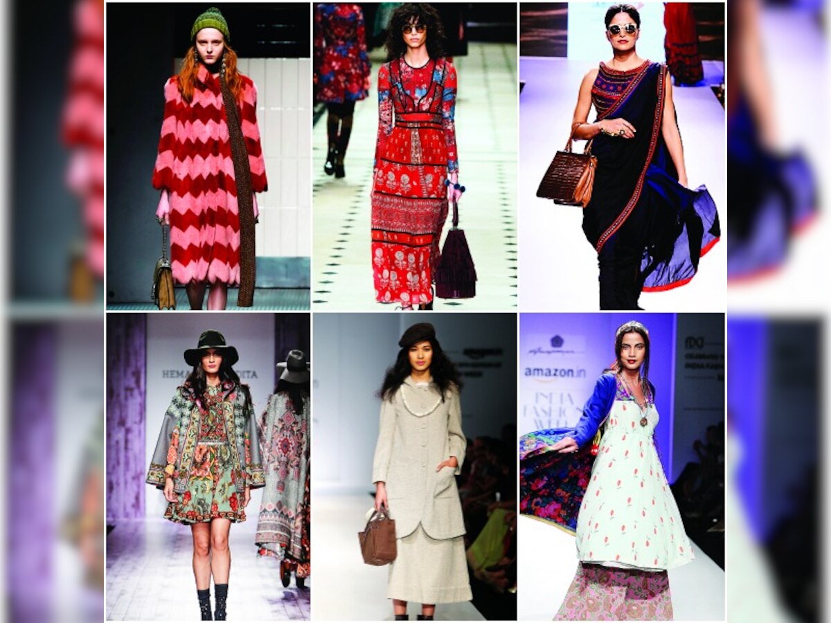 Nomadic chic on fall runways