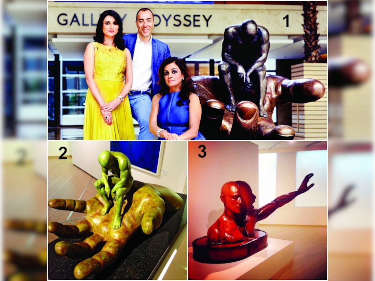 Iconic sculptor Lorezno Quinn debuts in Mumbai