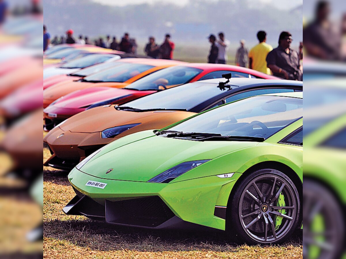 Super-luxury cars vroom emerging Indian cities