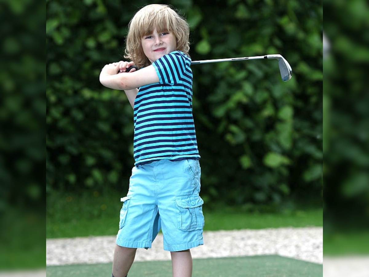 Golf: Meet the eight-year-old prodigy who hit nine holes-in-one