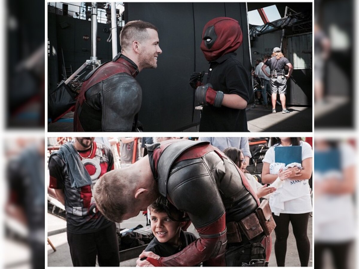 Ryan Reynolds helps young cancer patient meet 'Deadpool'