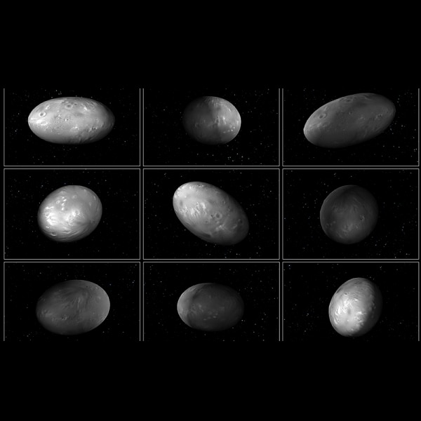 Nix and Hydra, two of Pluto's moons wobble unpredictably, observes NASA