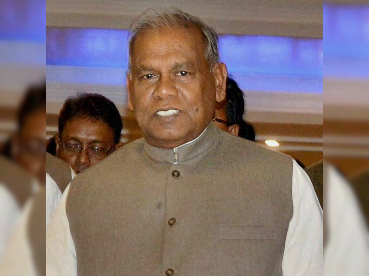 Manjhi heads to Delhi to seek 'handpump' symbol for HAM