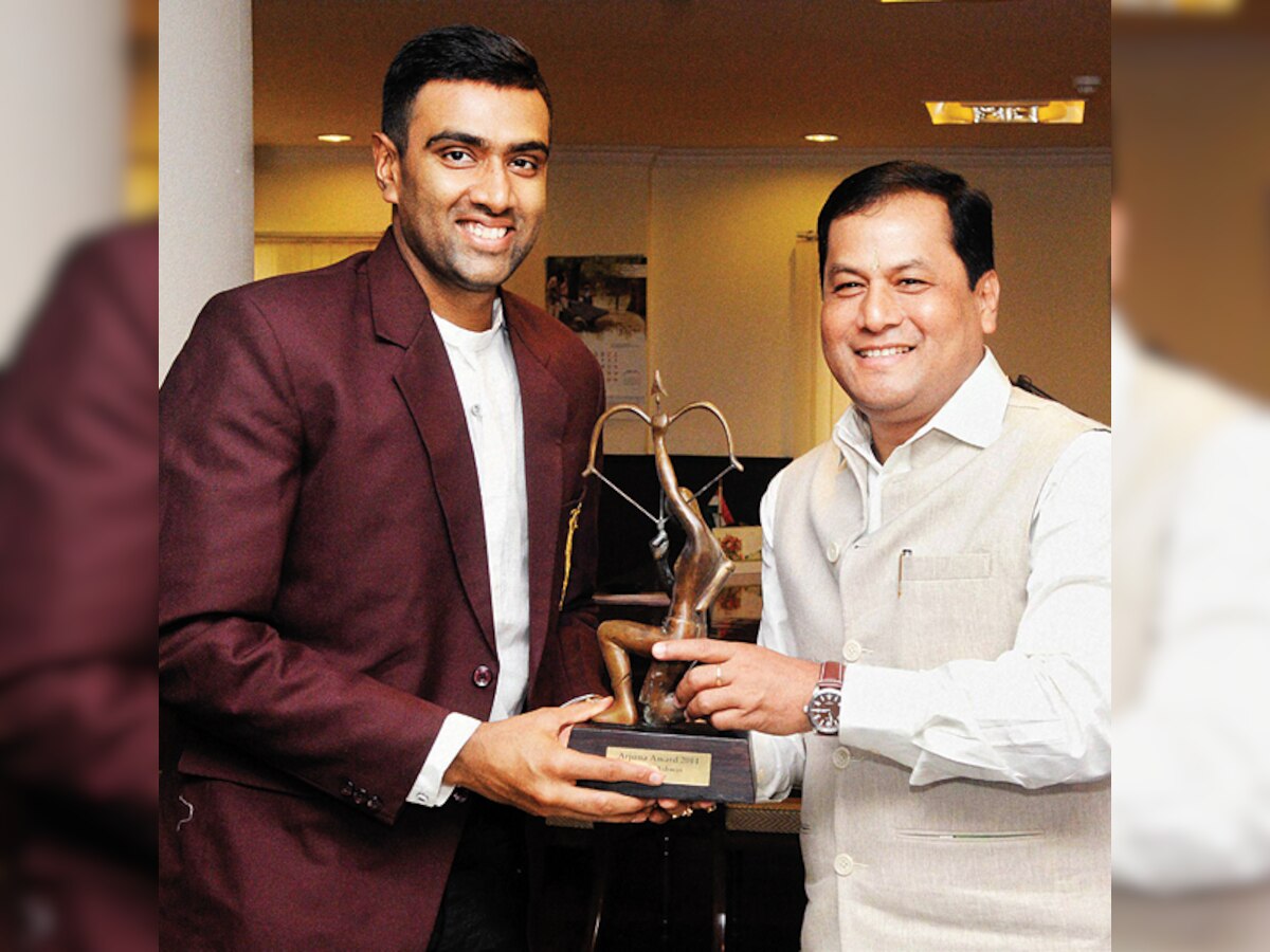 R Ashwin gets Arjuna Award, targets Lanka