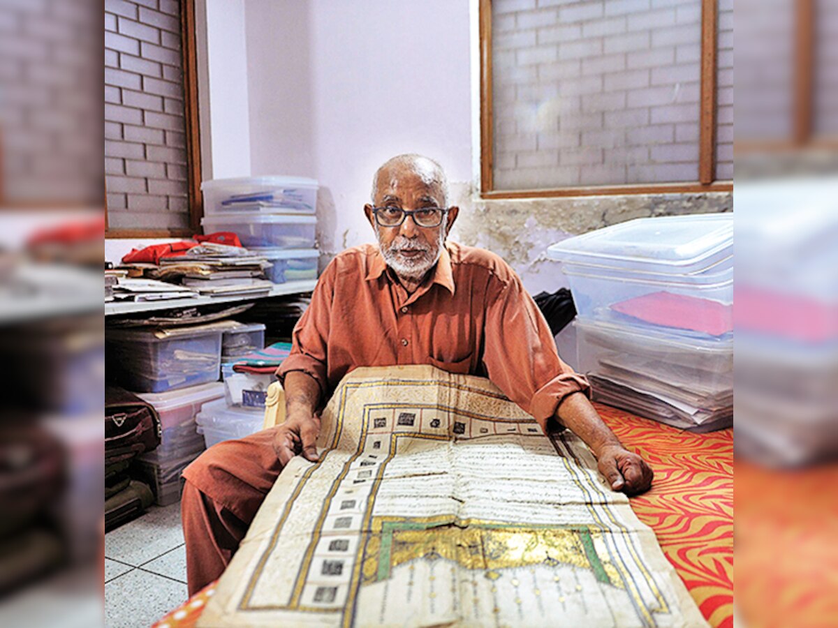 Khalid Sabir, the paper collector