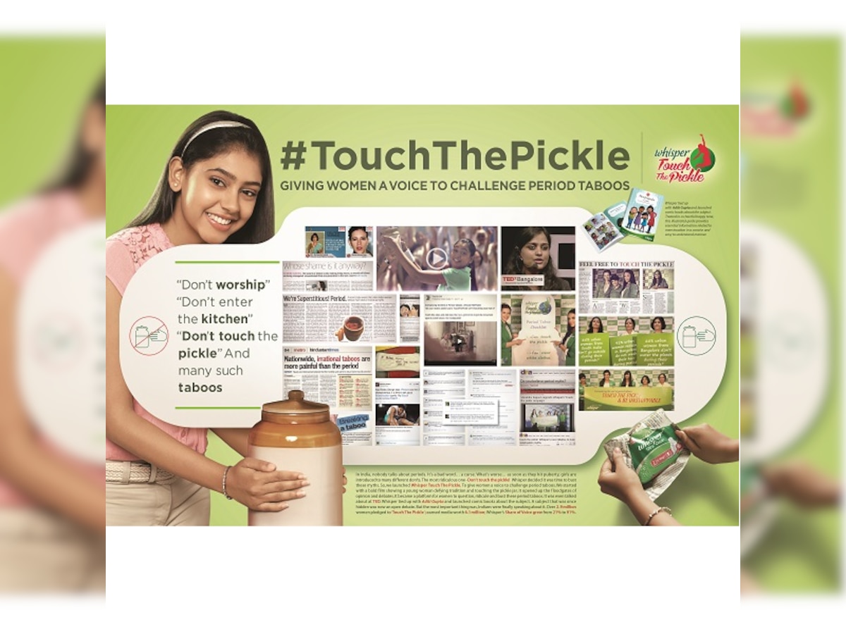 How Whisper sent a loud message via ‘Touch the Pickle’