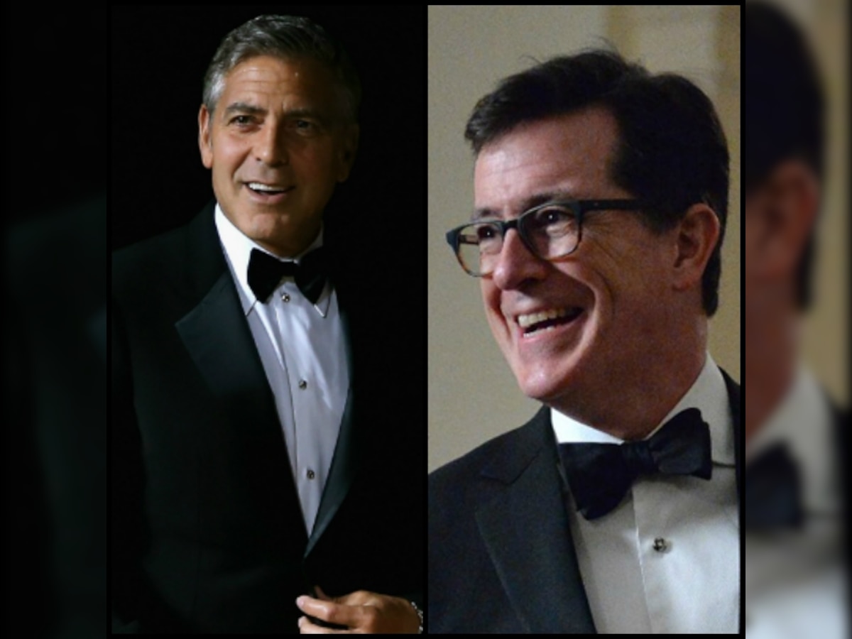 George Clooney to be first guest on Stephen Colbert's show