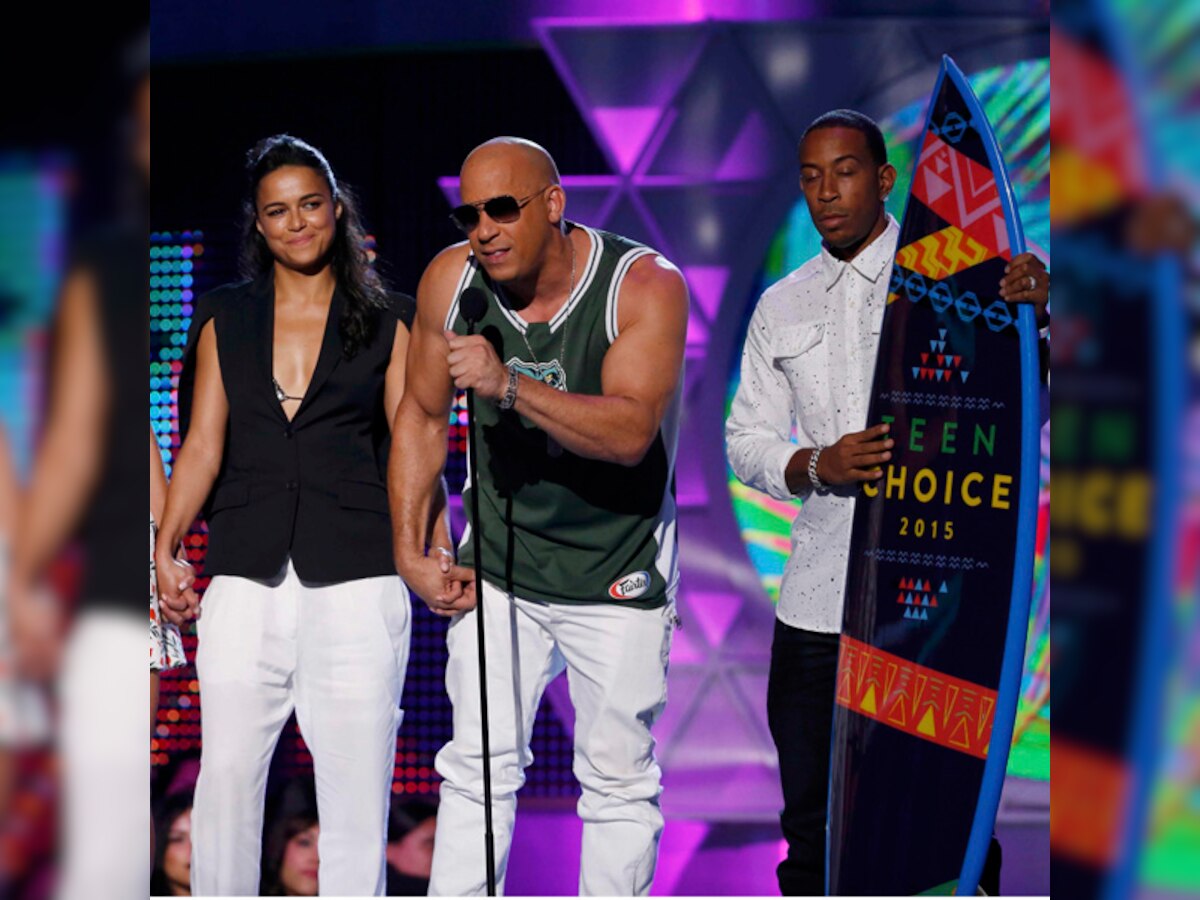 Paul Walker honoured at 2015 Teen Choice Awards
