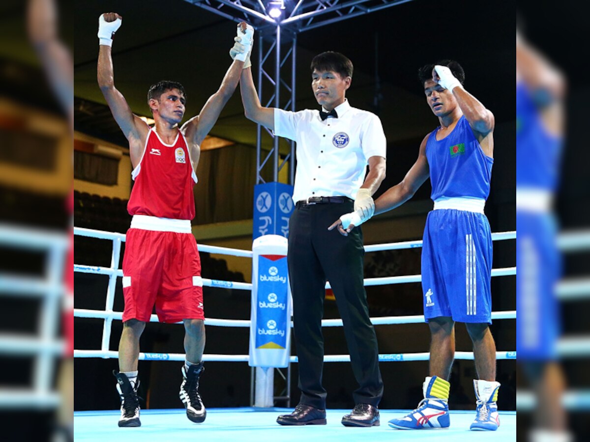 Indian boxer Gaurav Solanki wins silver in Commonwealth Youth Games