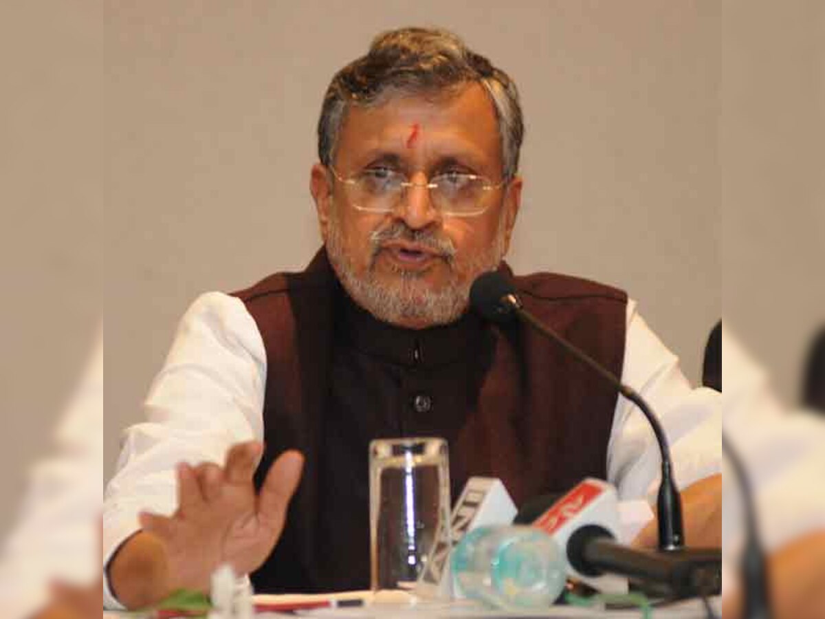 Bihar polls: EC show cause notice to Sushil Modi for poll code violation
