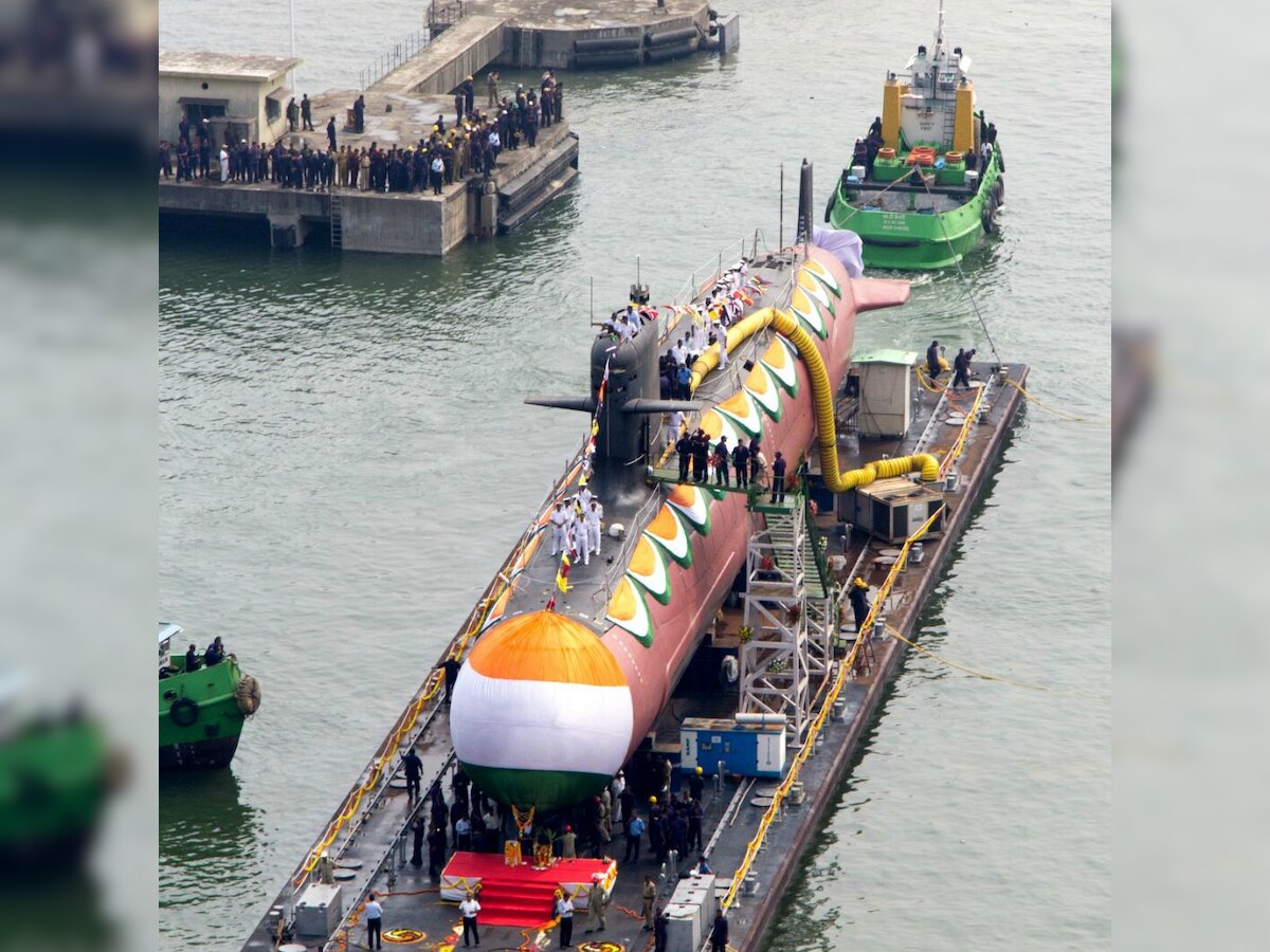 First submarine of the Scorpene class - Kalvari is all set for harbour ...