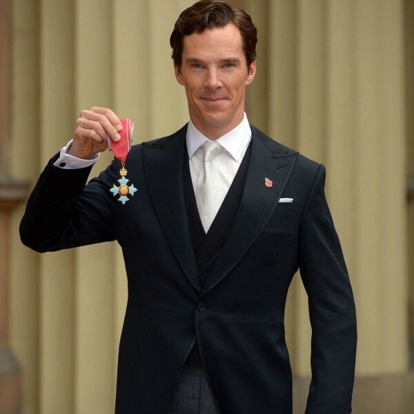 Benedict Cumberbatch honoured with 'Commander of Most Excellent Order ...