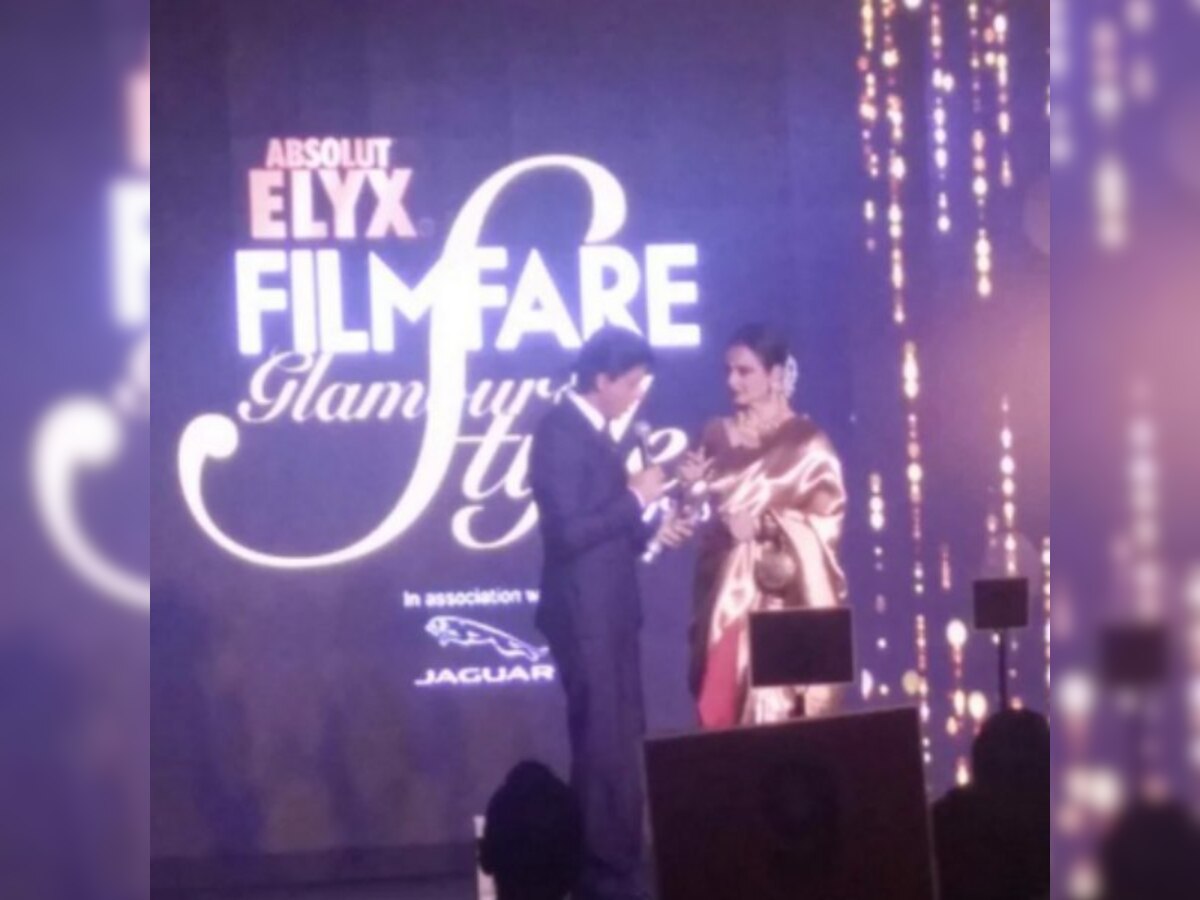 Watch: When Rekha taught Shah Rukh Khan a thing or two about flirting