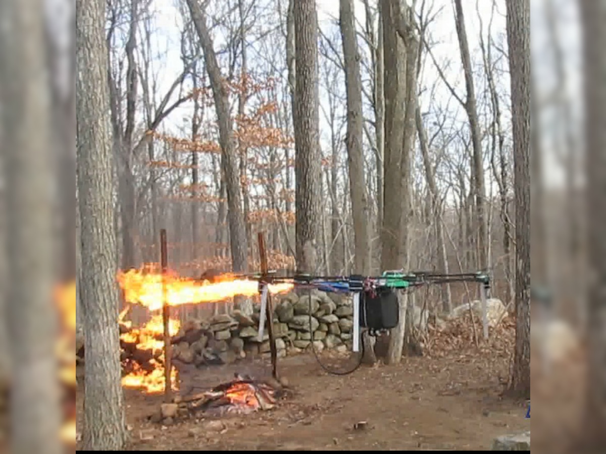 The teen that made the gun-shooting drone made its successor: The flame ...