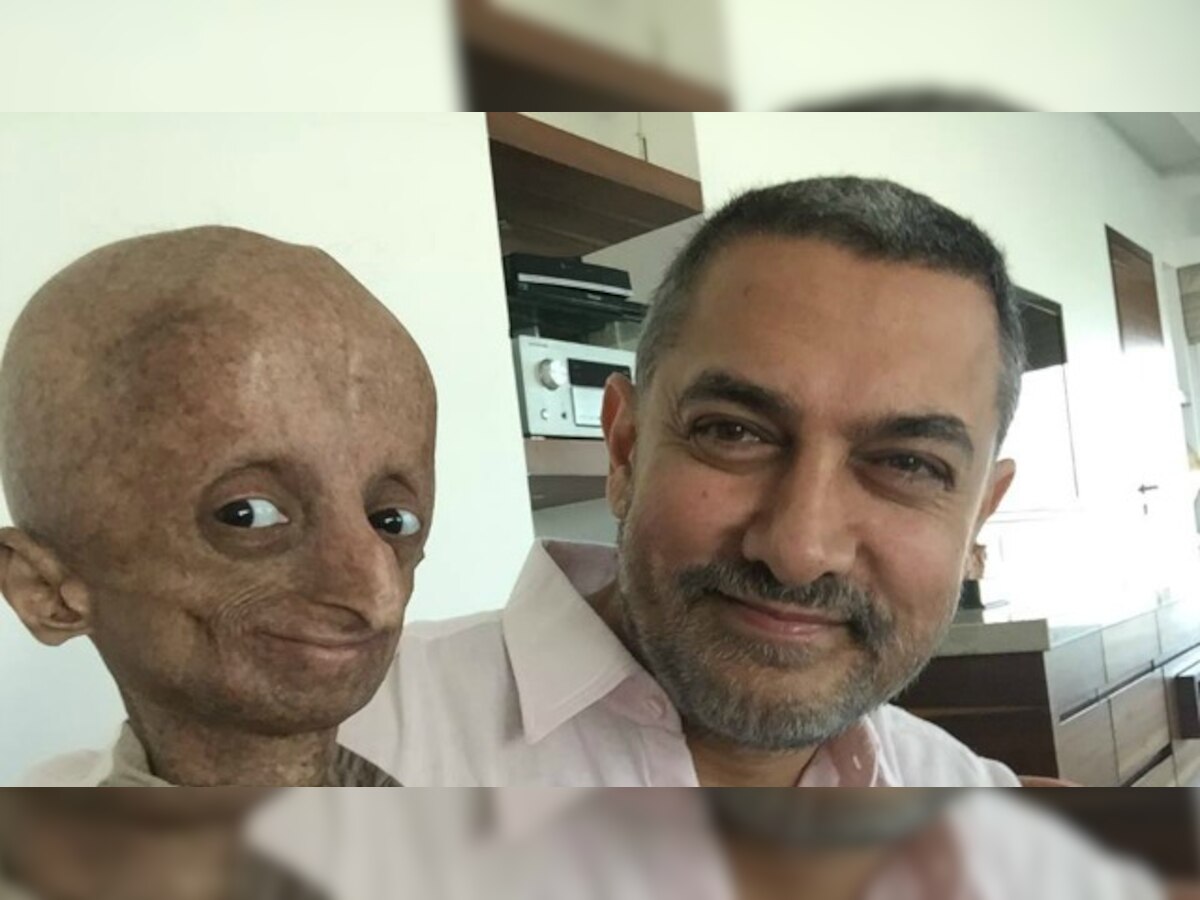 This made us cry: When Aamir Khan met 'progeria kid' Nihal Bitla